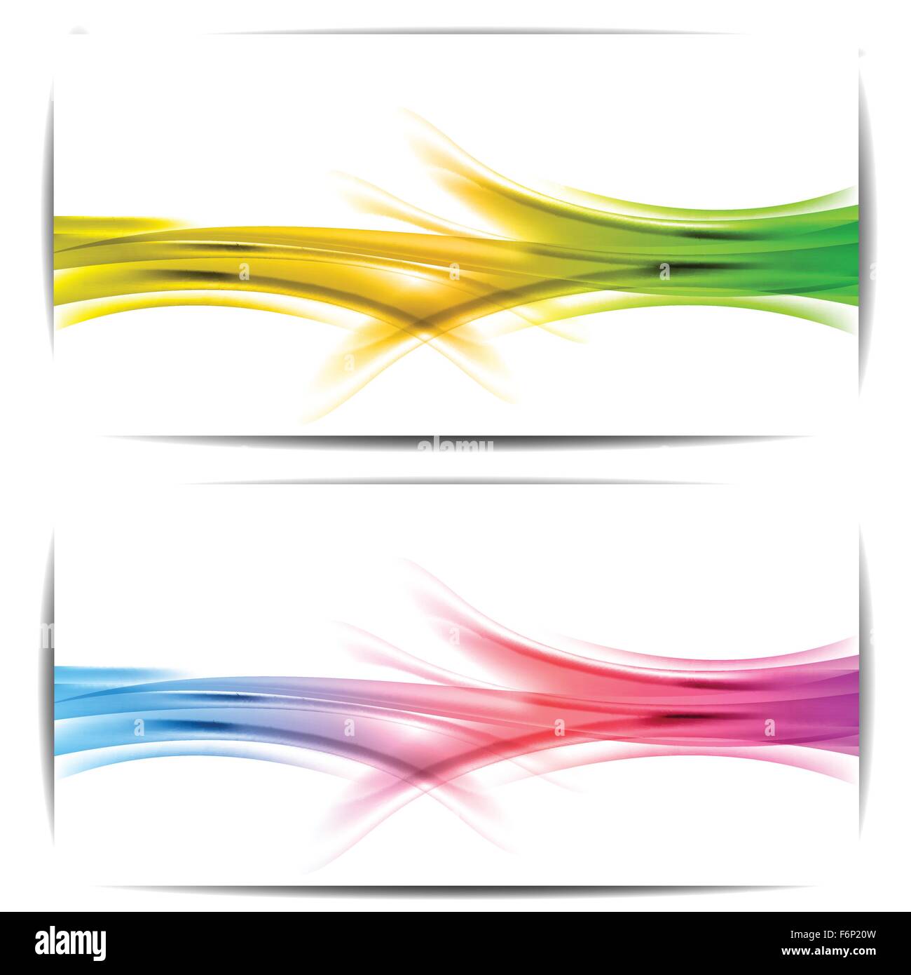 Abstract colored wave on background Stock Vector Image & Art - Alamy