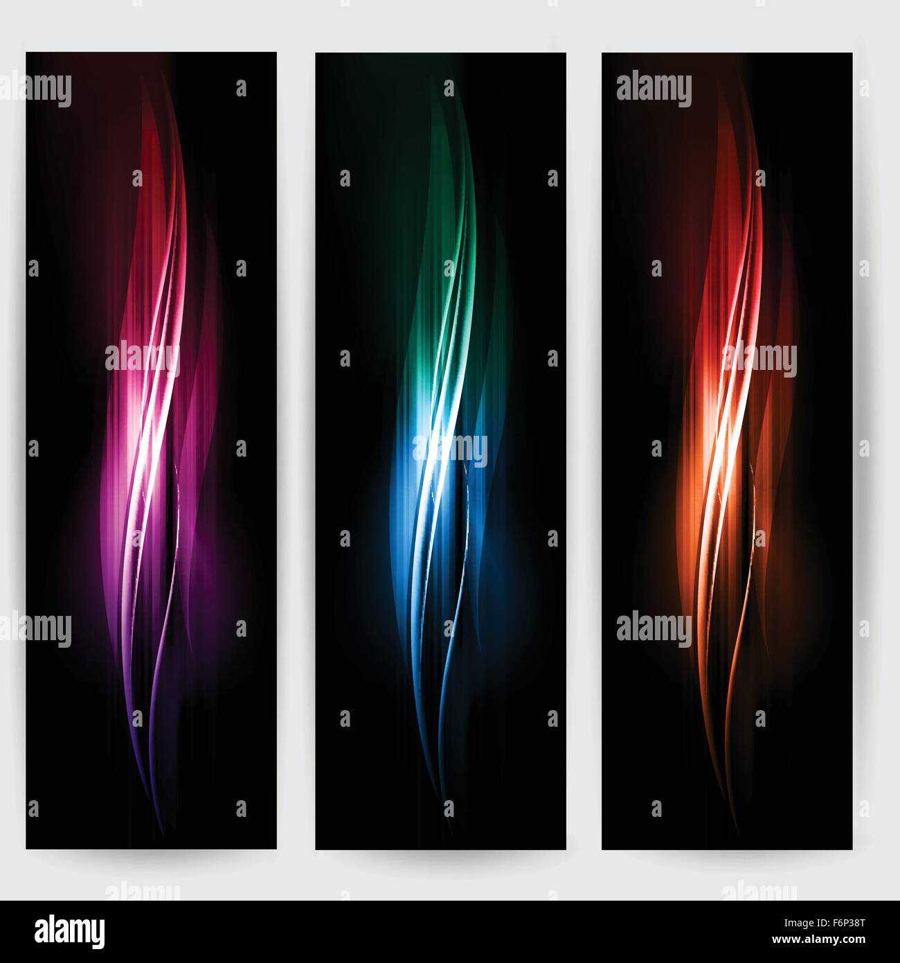 Line border light effects Stock Vector Images - Alamy
