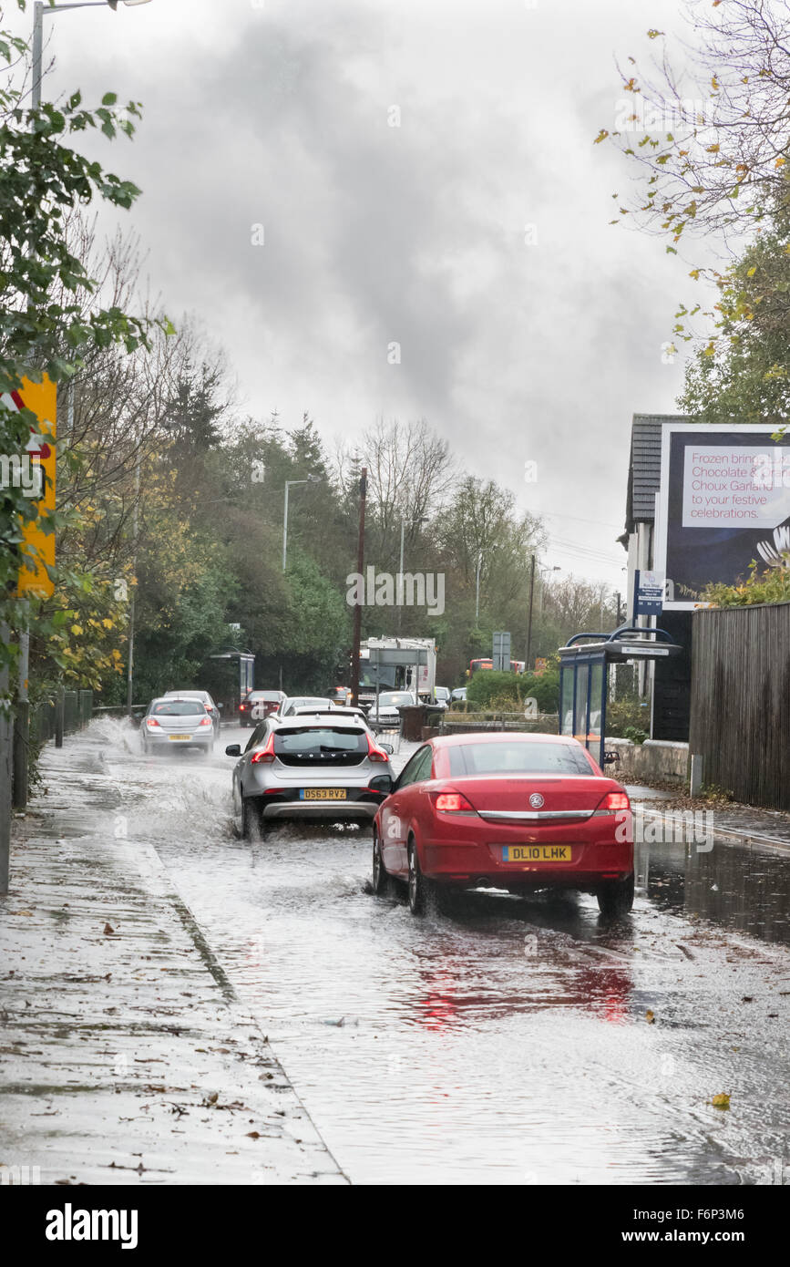 Wolverhampton, West Midlands, UK. November 18th, 2015. UK Weather ...