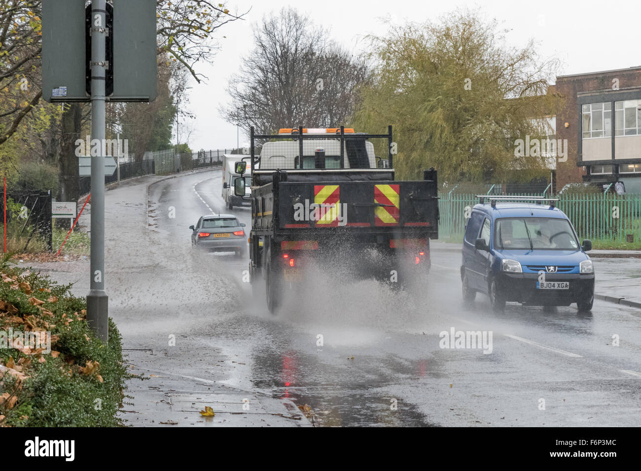 Wolverhampton, West Midlands, UK. November 18th, 2015. UK Weather ...