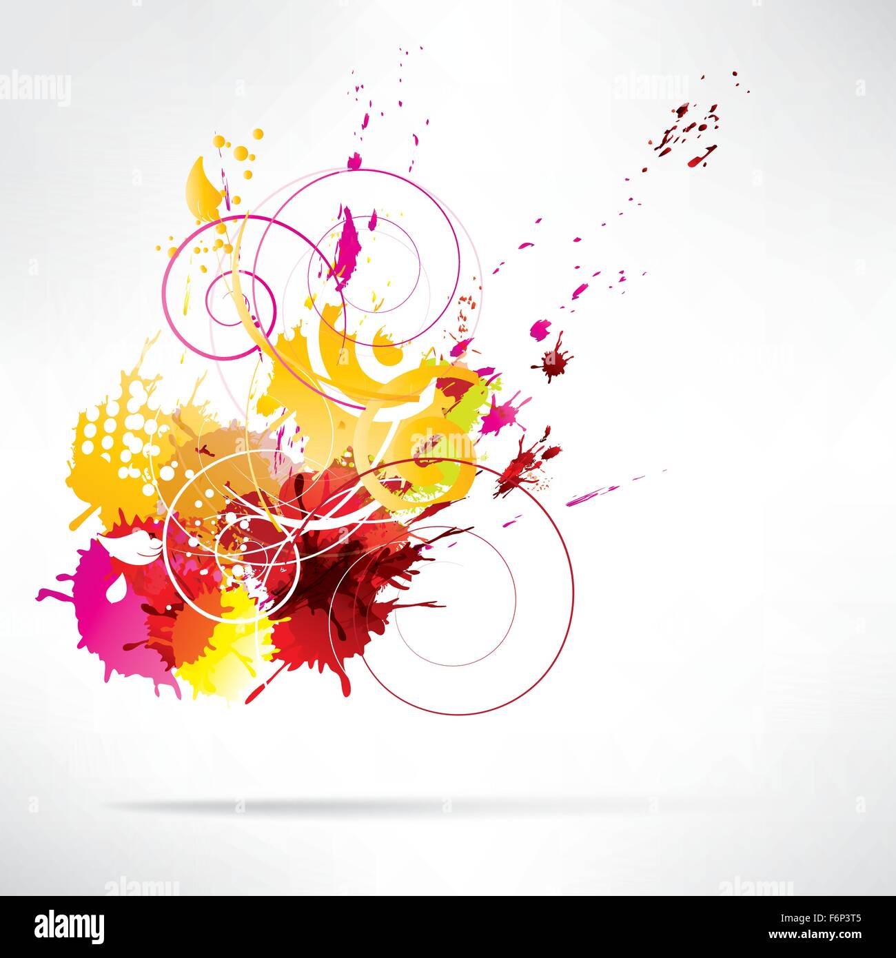Splash on abstract background Stock Vector Image & Art - Alamy