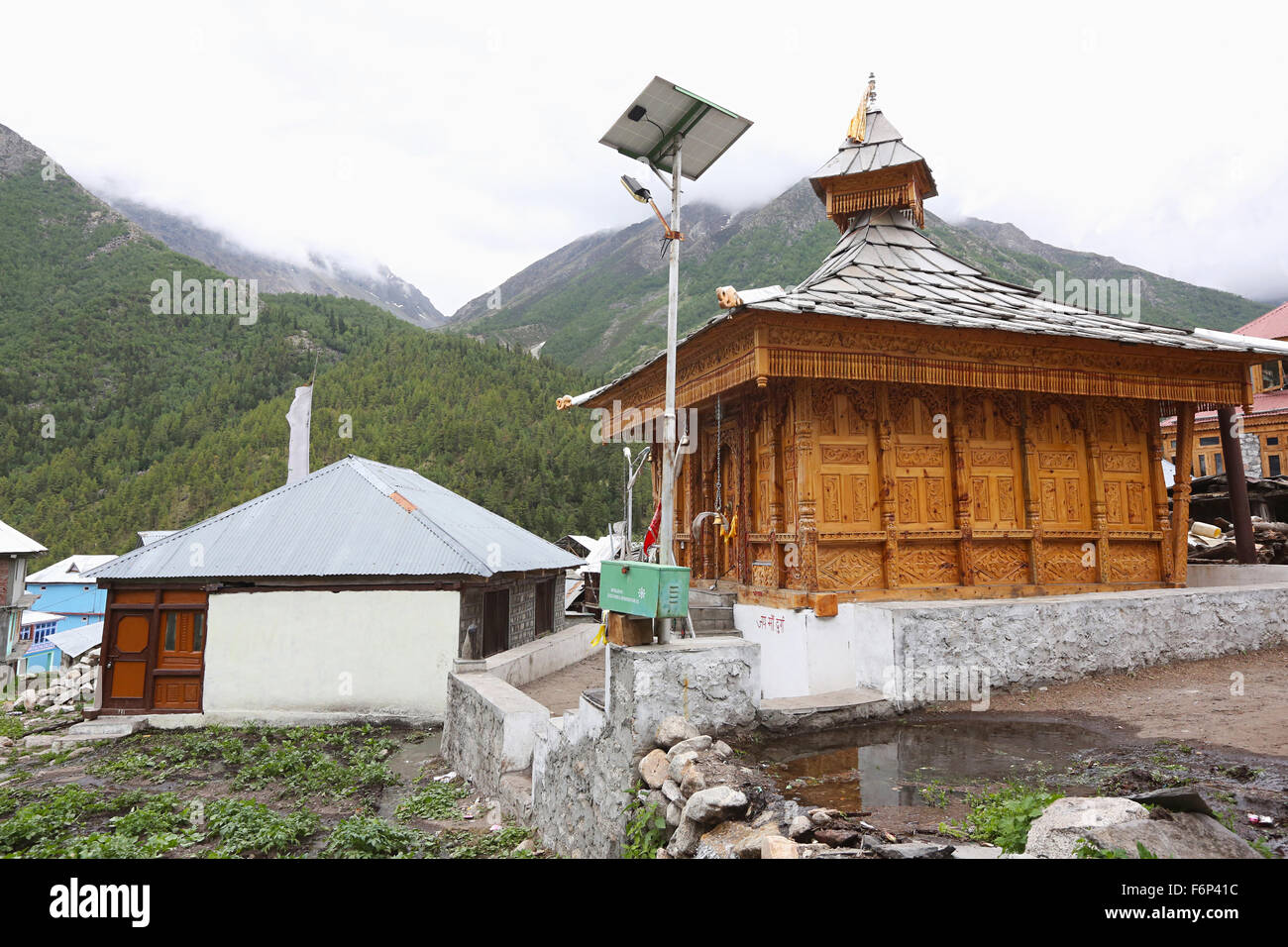 SPITI VALLEY - View of Mata Temple Chitkul Village, Kinnaur district ...