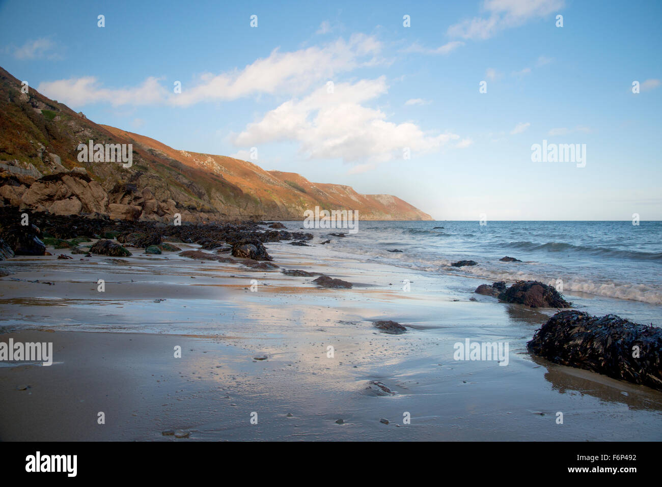 Lundy Island in the Bristol Channel Stock Photo - Alamy
