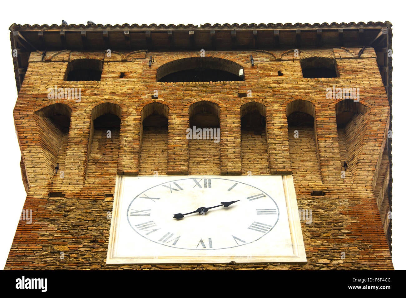 The old clock of the castle Stock Photo - Alamy