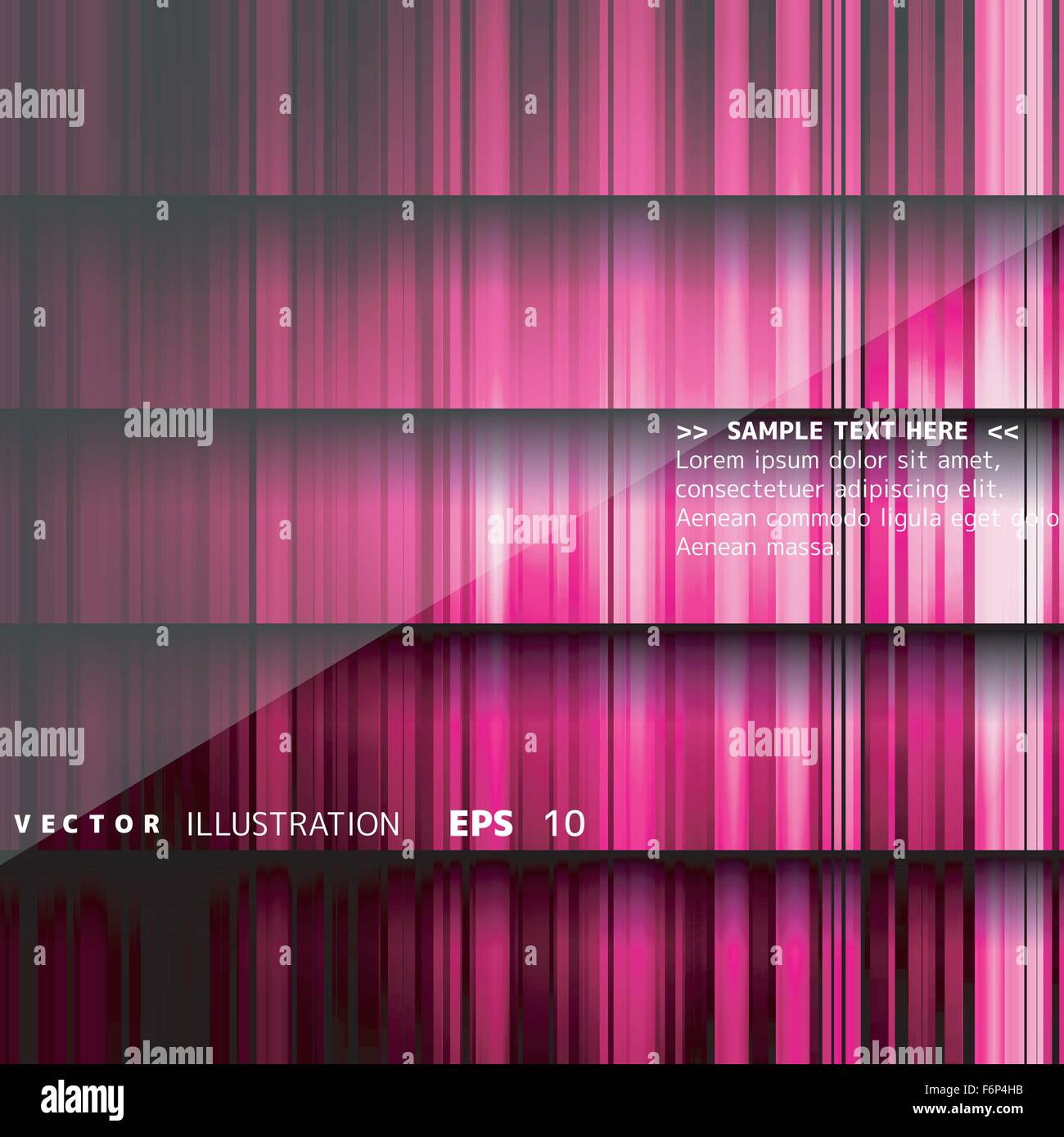 Abstract background with colored lines on paper layers Stock Vector ...
