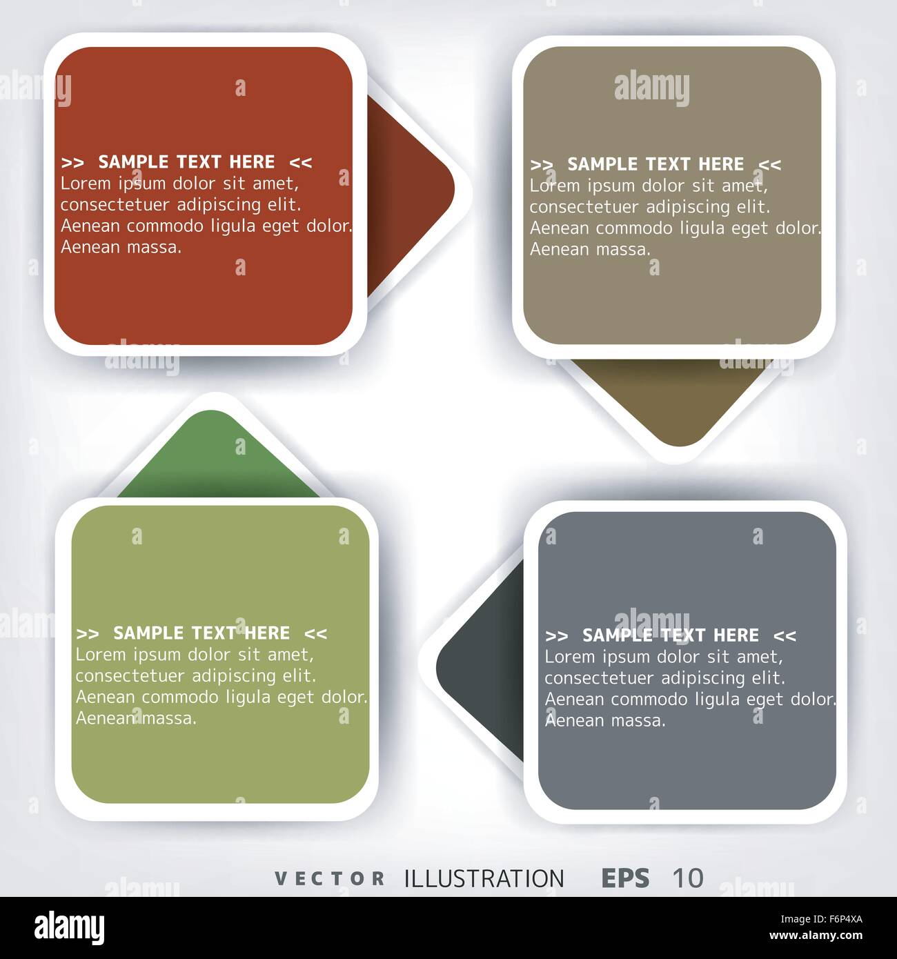 Background with abstract blank for text Stock Vector Image & Art - Alamy