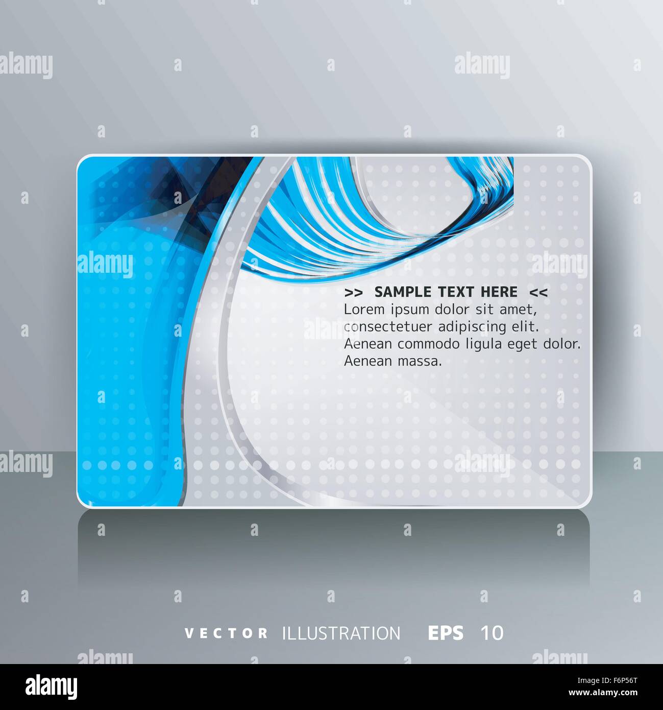 Abstract card with colored lines Stock Vector Image & Art - Alamy