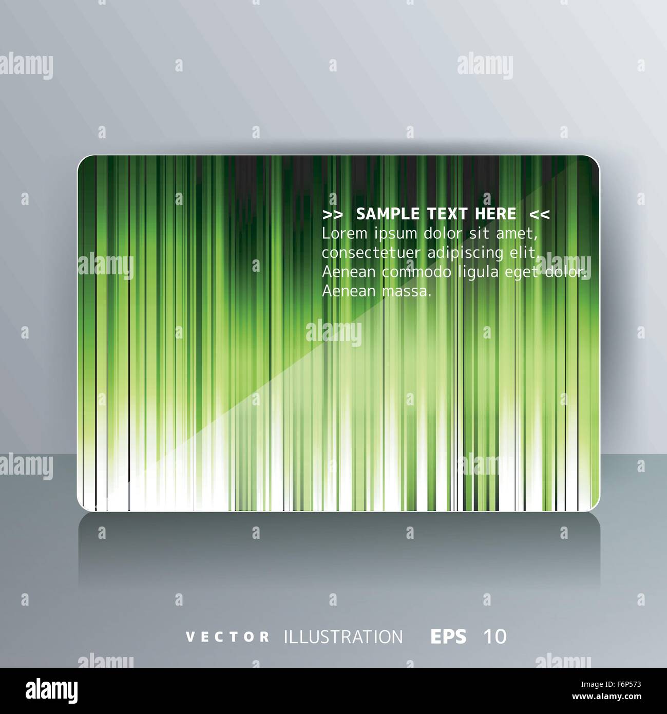 Abstract card with colored lines Stock Vector Image & Art - Alamy