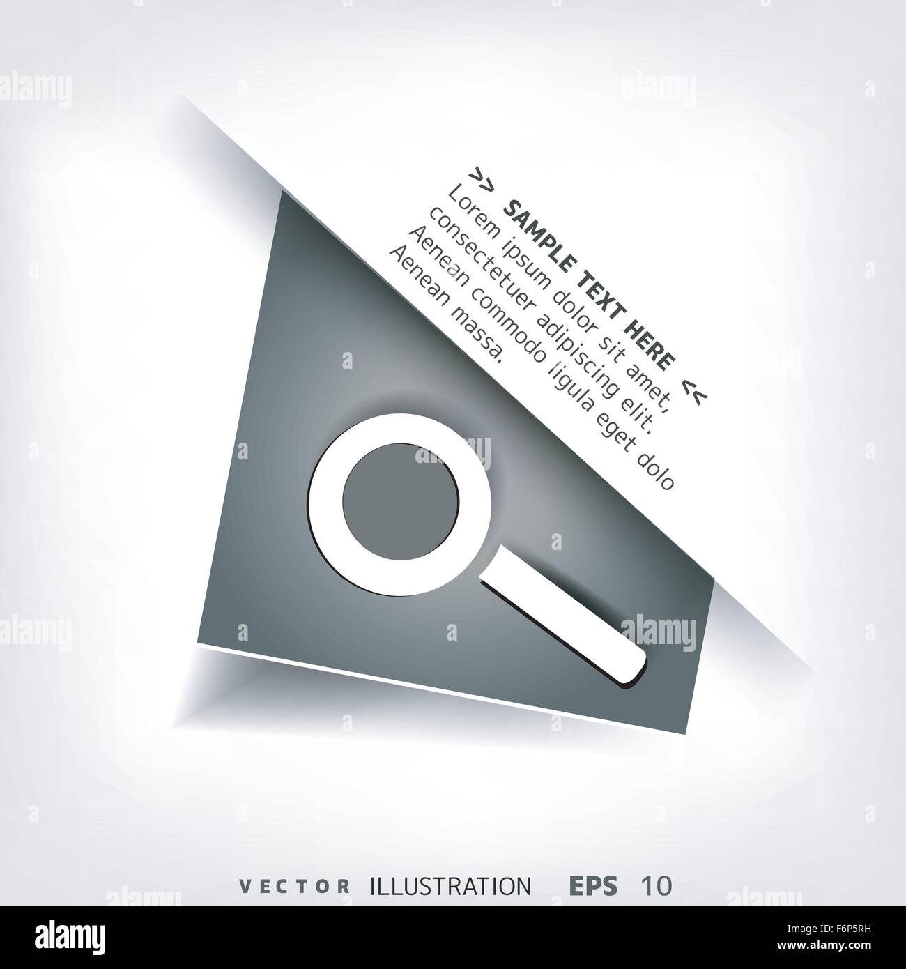 Blank for text with infographic elements Stock Vector Image & Art - Alamy