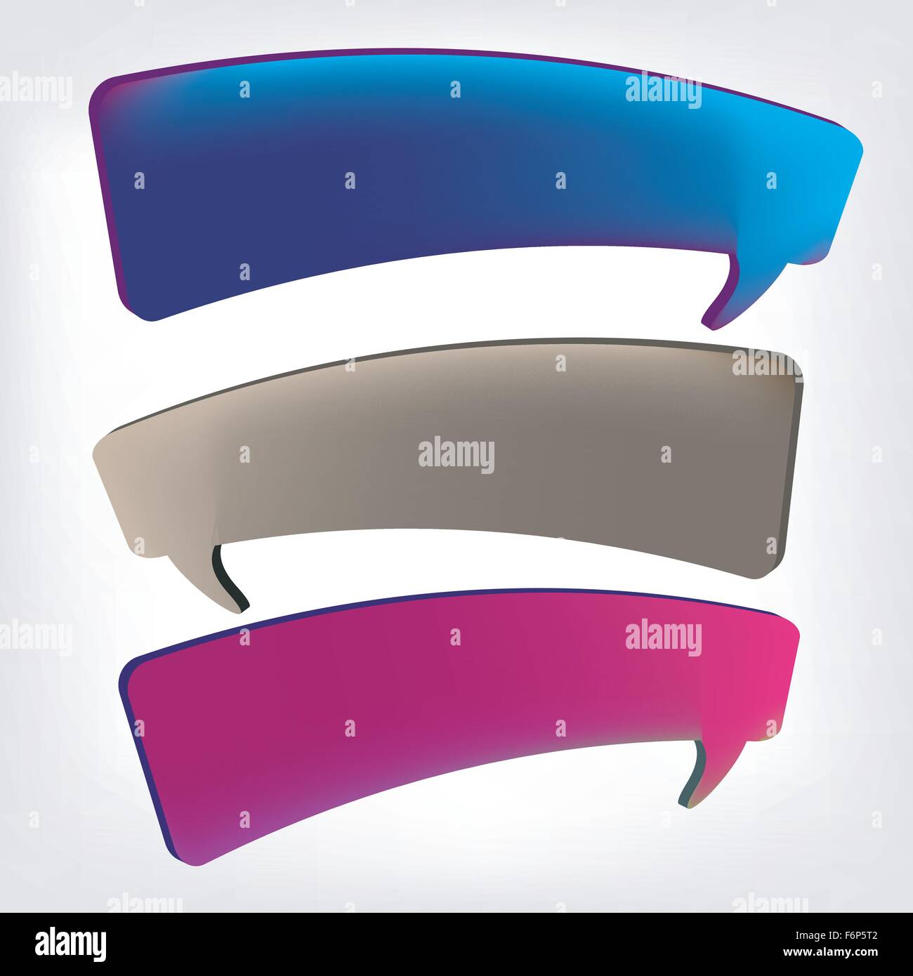 Paper origami speech bubble Stock Vector Image & Art - Alamy