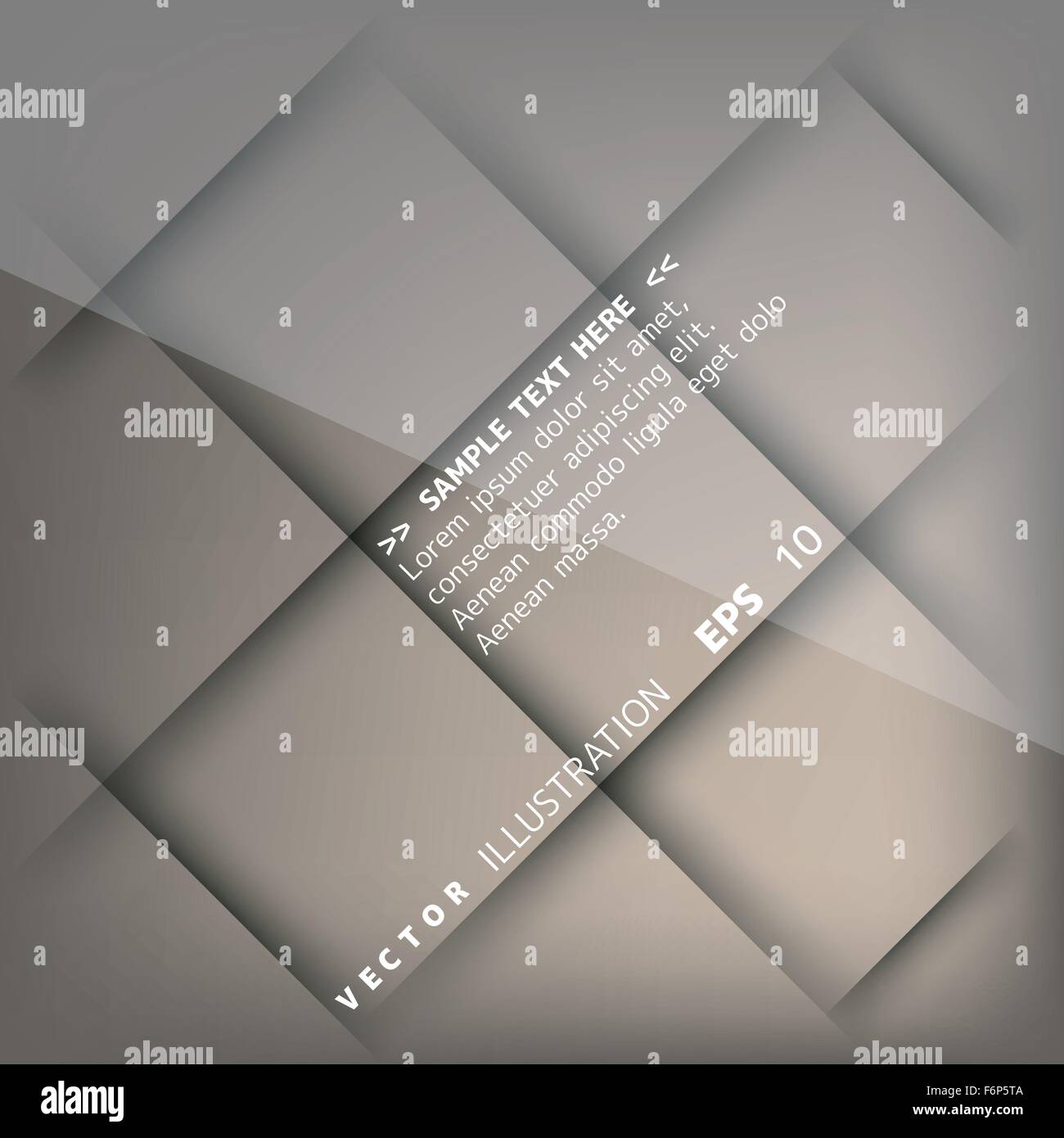 Abstract background with paper layers and shadows Stock Vector Image ...