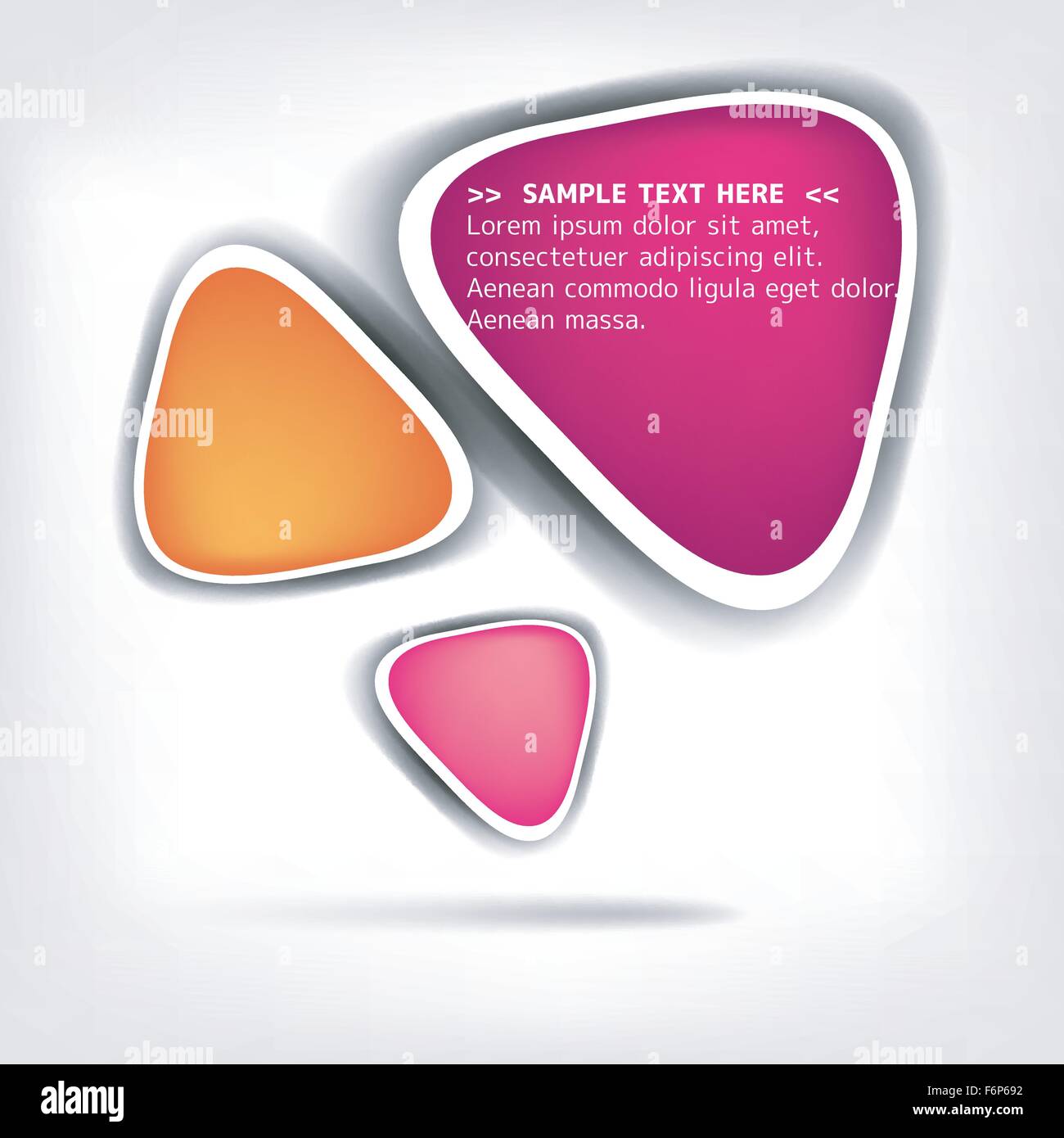 Background with abstract blank for text Stock Vector Image & Art - Alamy