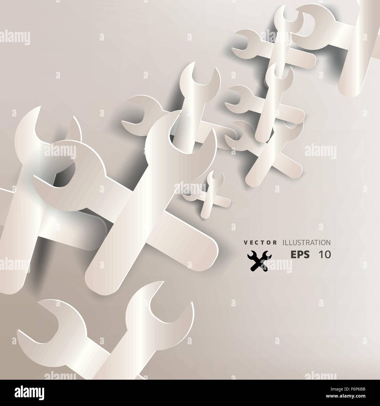 paper background with vector repair web icon Stock Vector Image & Art ...