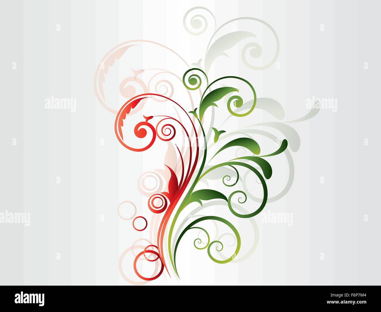 Abstract floral background with swirls Stock Vector Image & Art - Alamy