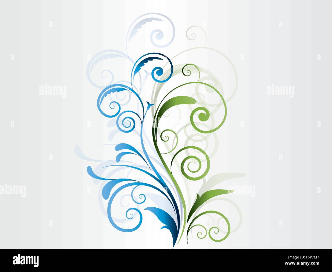 Abstract floral background with swirls Stock Vector Image & Art - Alamy