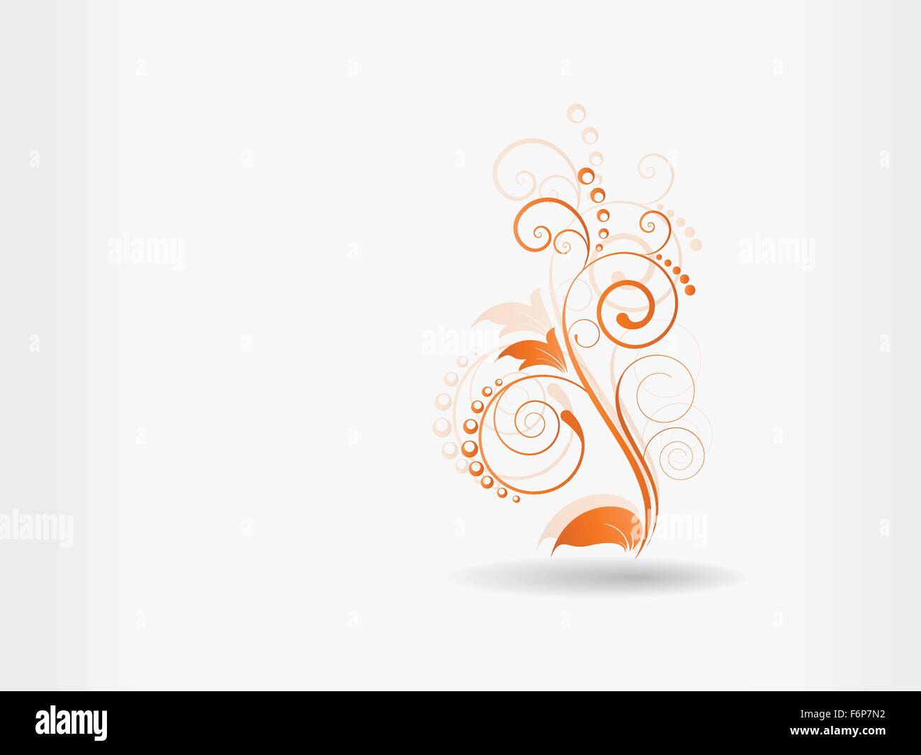 Abstract floral background with swirls Stock Vector Image & Art - Alamy