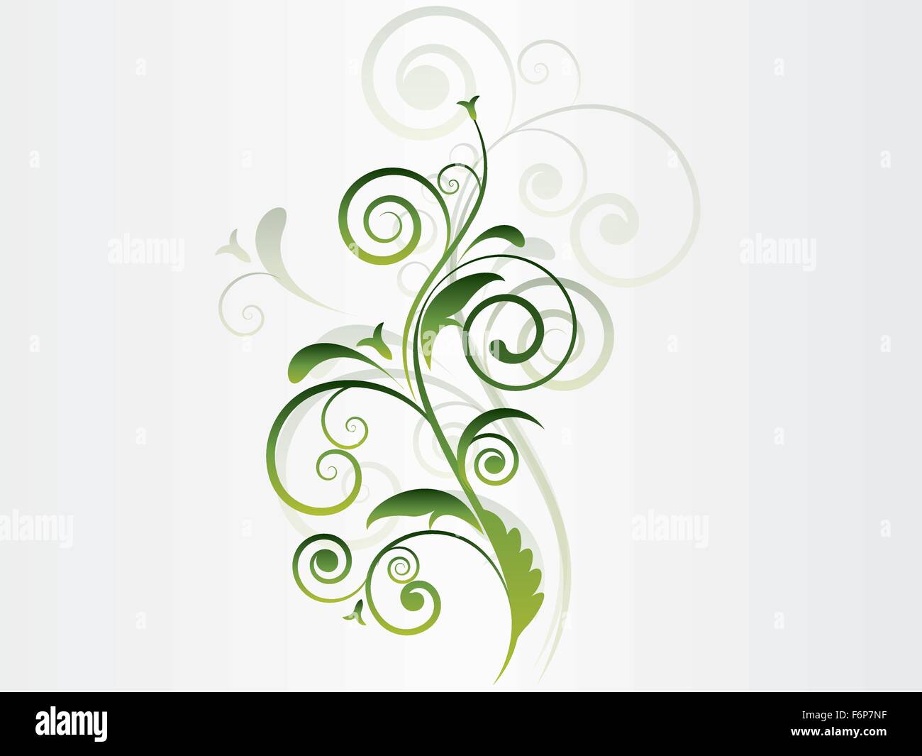Abstract floral background with swirls Stock Vector Image & Art - Alamy