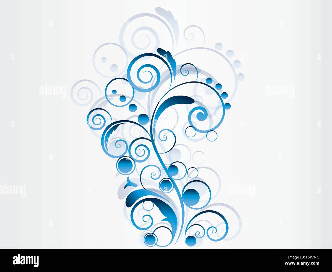 Abstract floral background with swirls Stock Vector Image & Art - Alamy