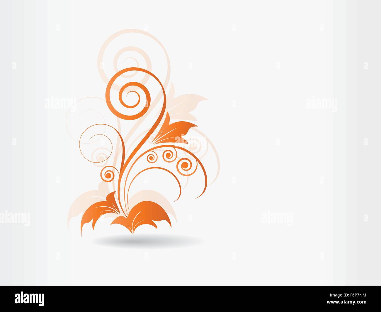 Abstract floral background with swirls Stock Vector Image & Art - Alamy