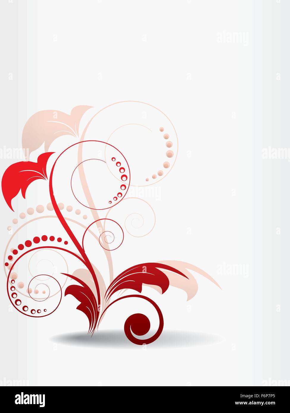 Abstract floral background with swirls Stock Vector Image & Art - Alamy