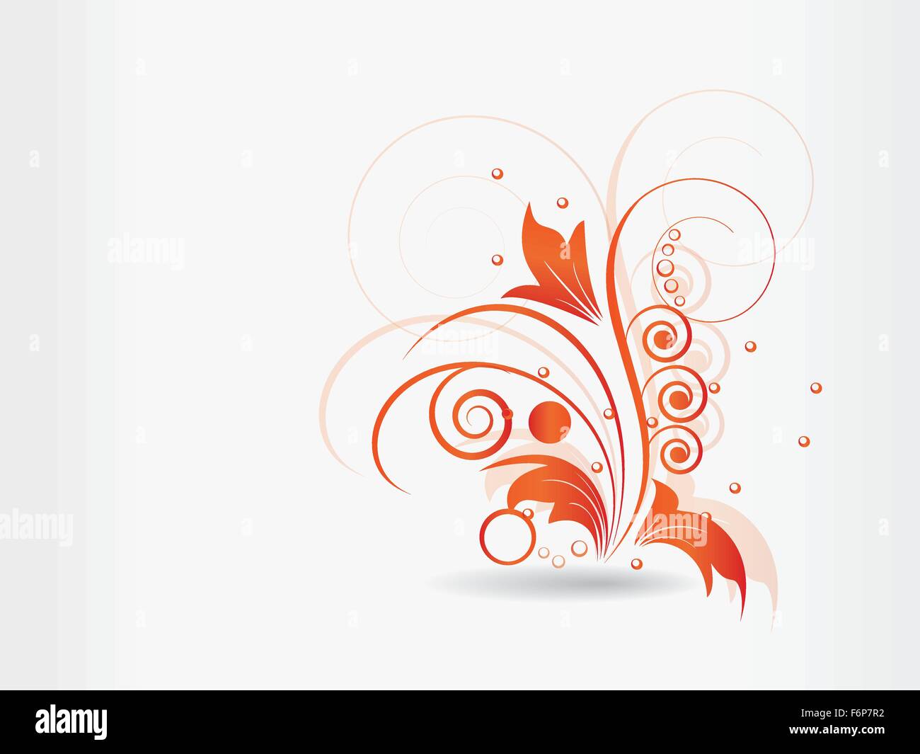 Abstract floral background with swirls Stock Vector Image & Art - Alamy