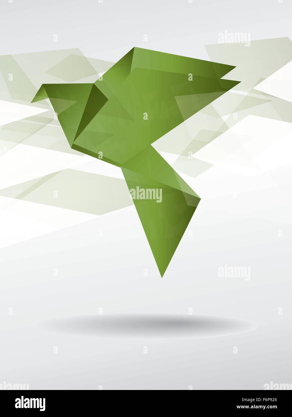 Origami japan paper flying bird Stock Vector Image & Art - Alamy