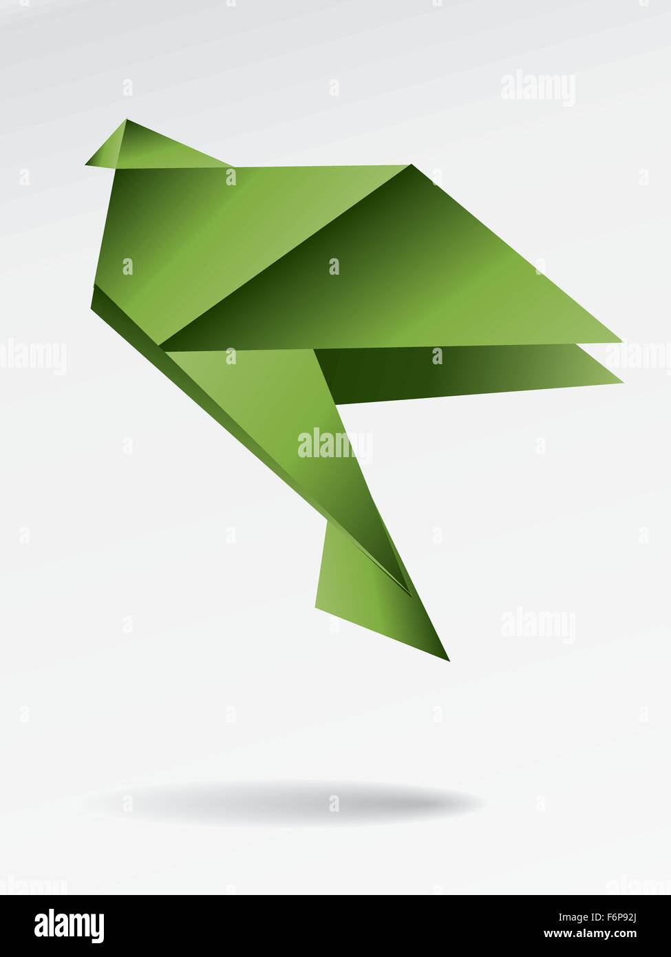 Origami japan paper flying bird Stock Vector Image & Art - Alamy