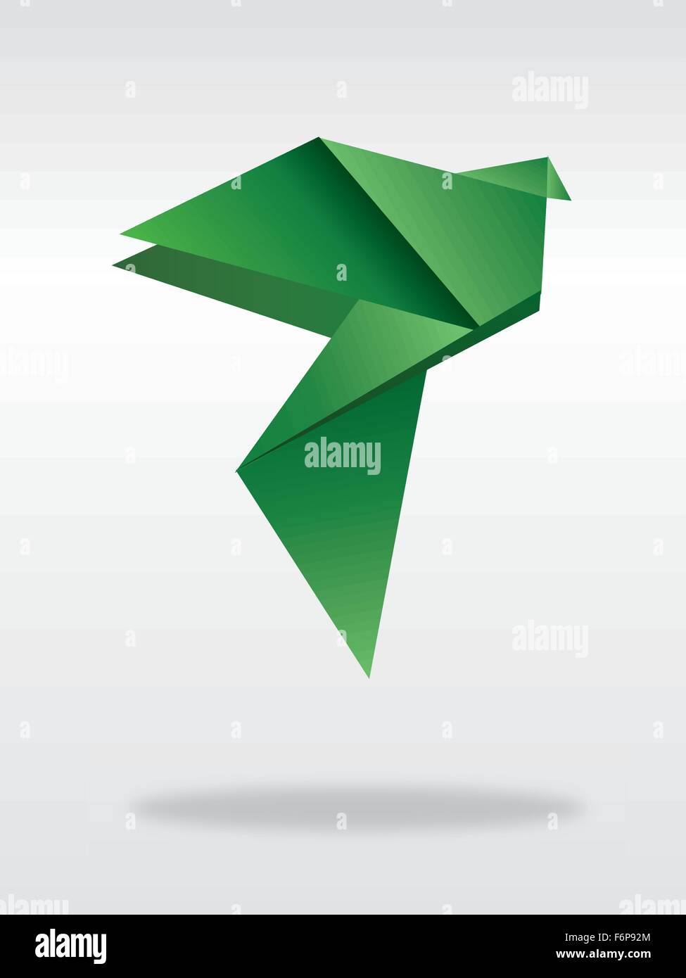 Origami japan paper flying bird Stock Vector Image & Art - Alamy