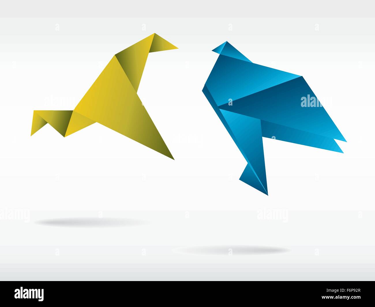 Origami japan paper flying bird Stock Vector Image & Art - Alamy