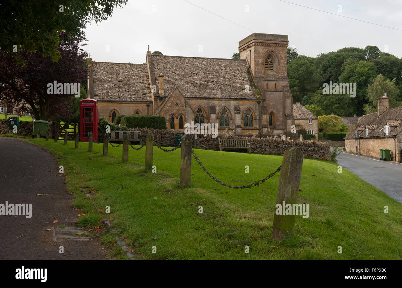 St Barnabas Church, Snowshill, Gloucestershire, UK -1 Stock Photo - Alamy