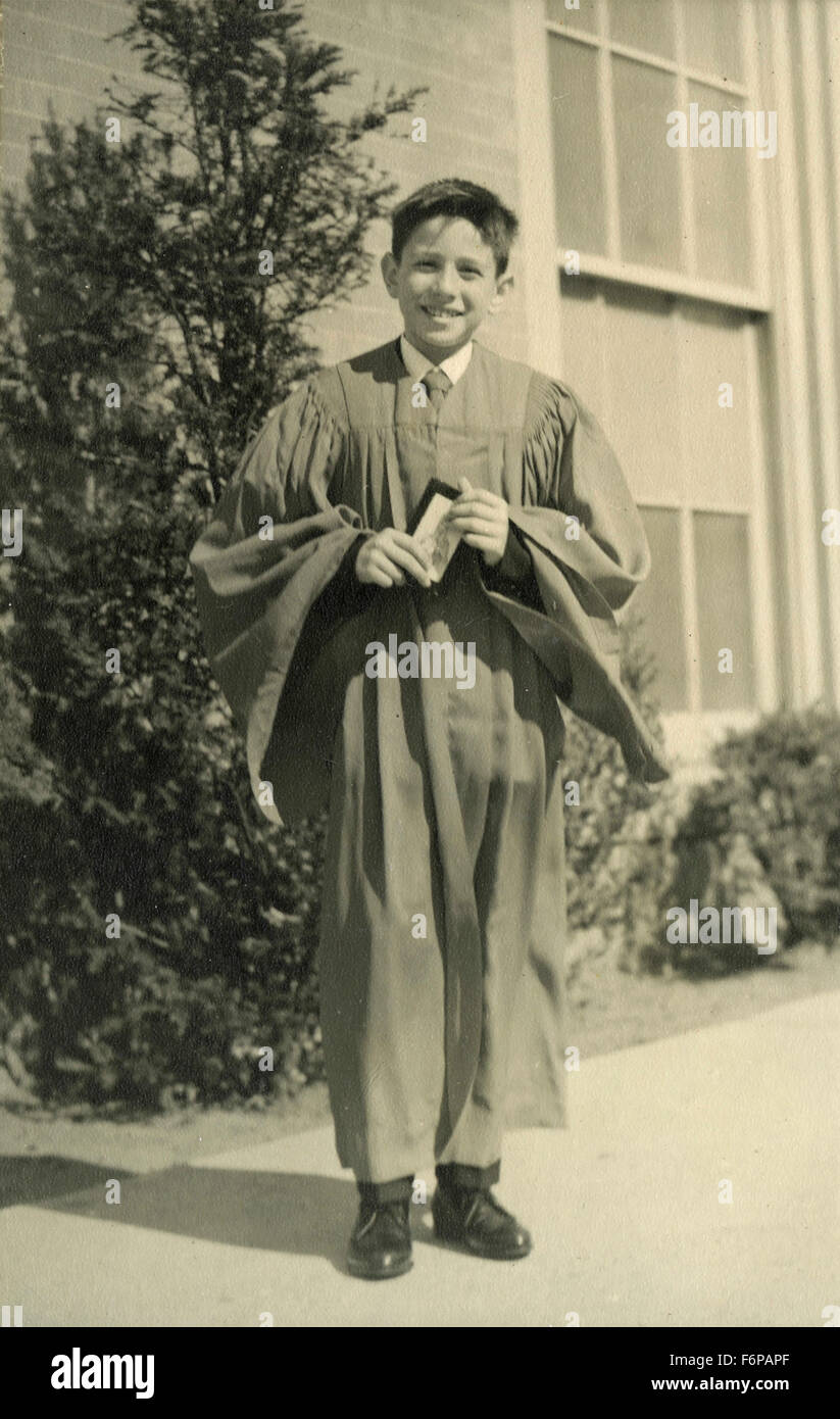 Boy just graduated hi-res stock photography and images - Alamy