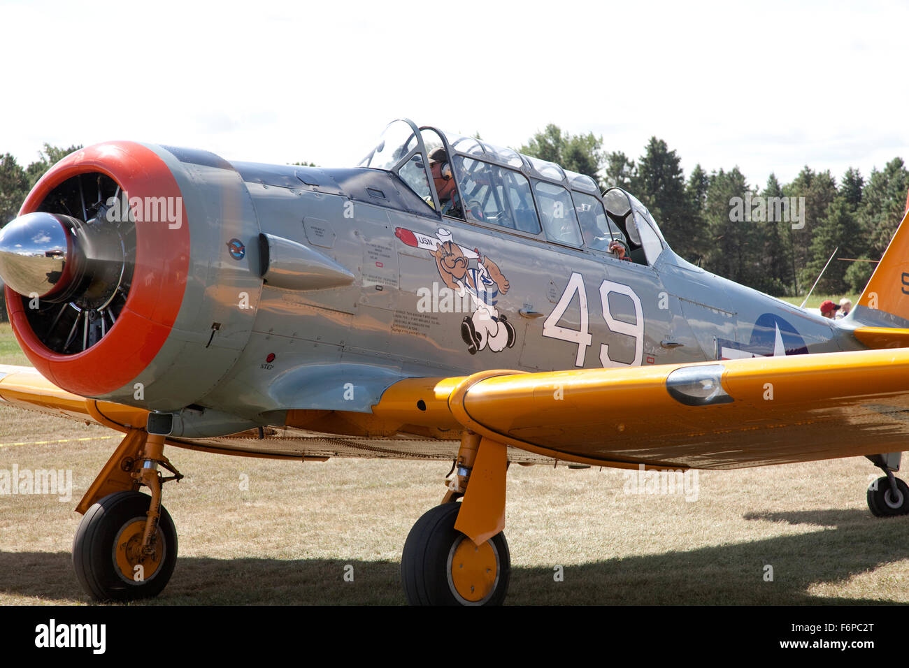 North american t 6 texan hi-res stock photography and images - Alamy