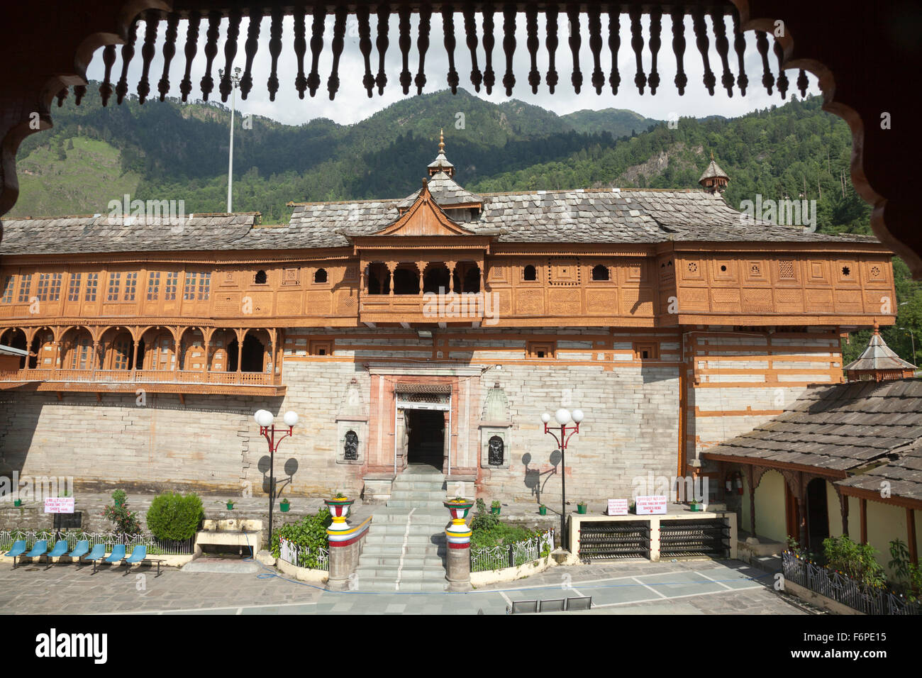 Shri Bhima Kali Temple at Sarahan in Himachal Pradesh, India, dedicated ...