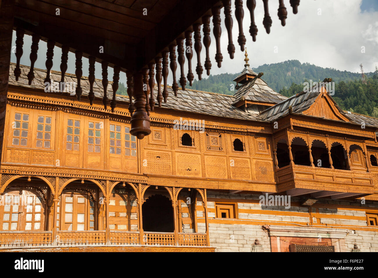 Shri Bhima Kali Temple at Sarahan in Himachal Pradesh, India, dedicated ...