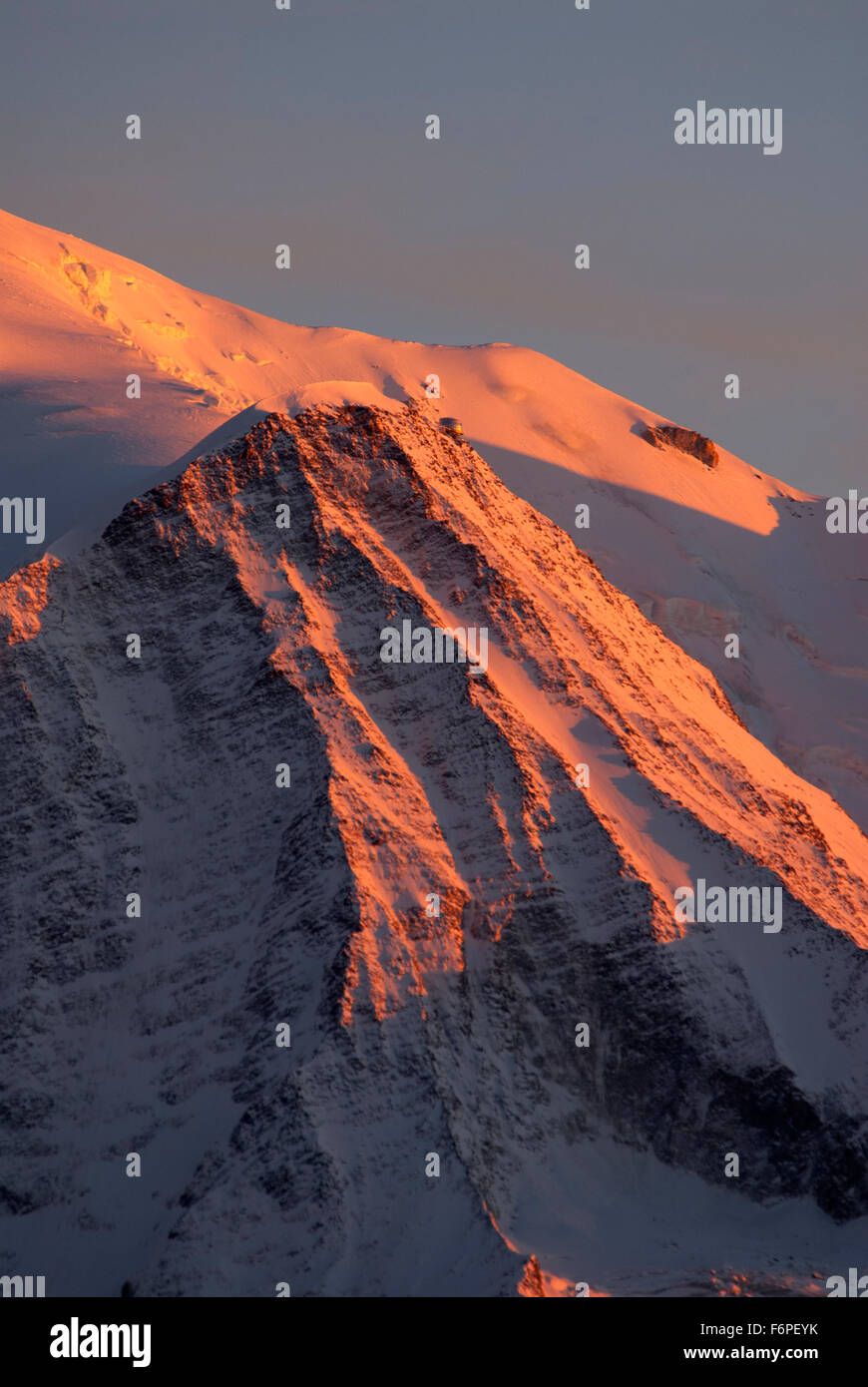 Gouter high mountain hut hi-res stock photography and images - Alamy