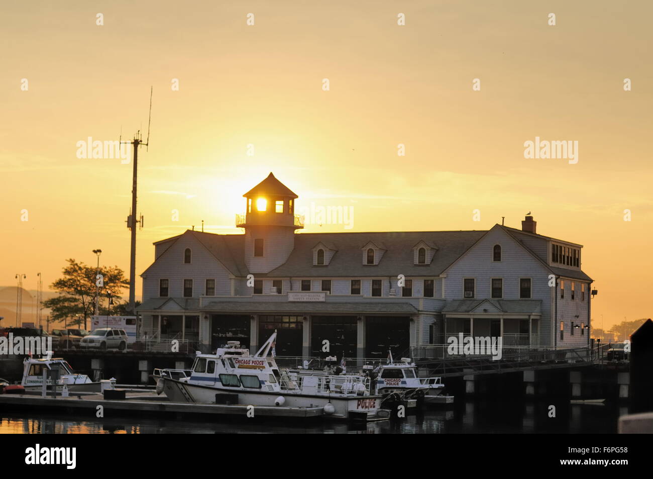 Chicago coast guard station hi-res stock photography and images - Alamy