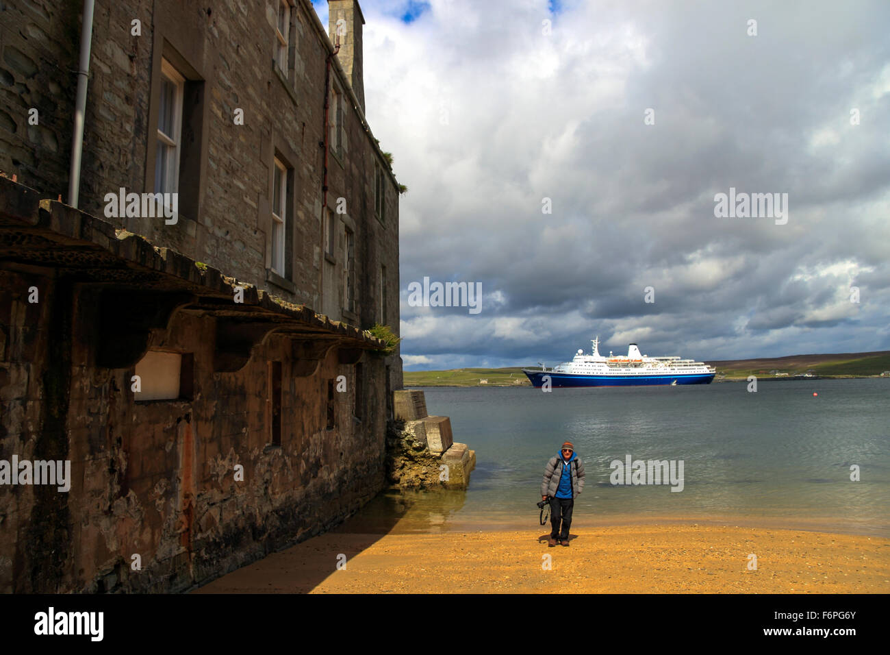 Bain's Beach The Lodberries Lerwick Shetland Islands Scotland UK Stock ...