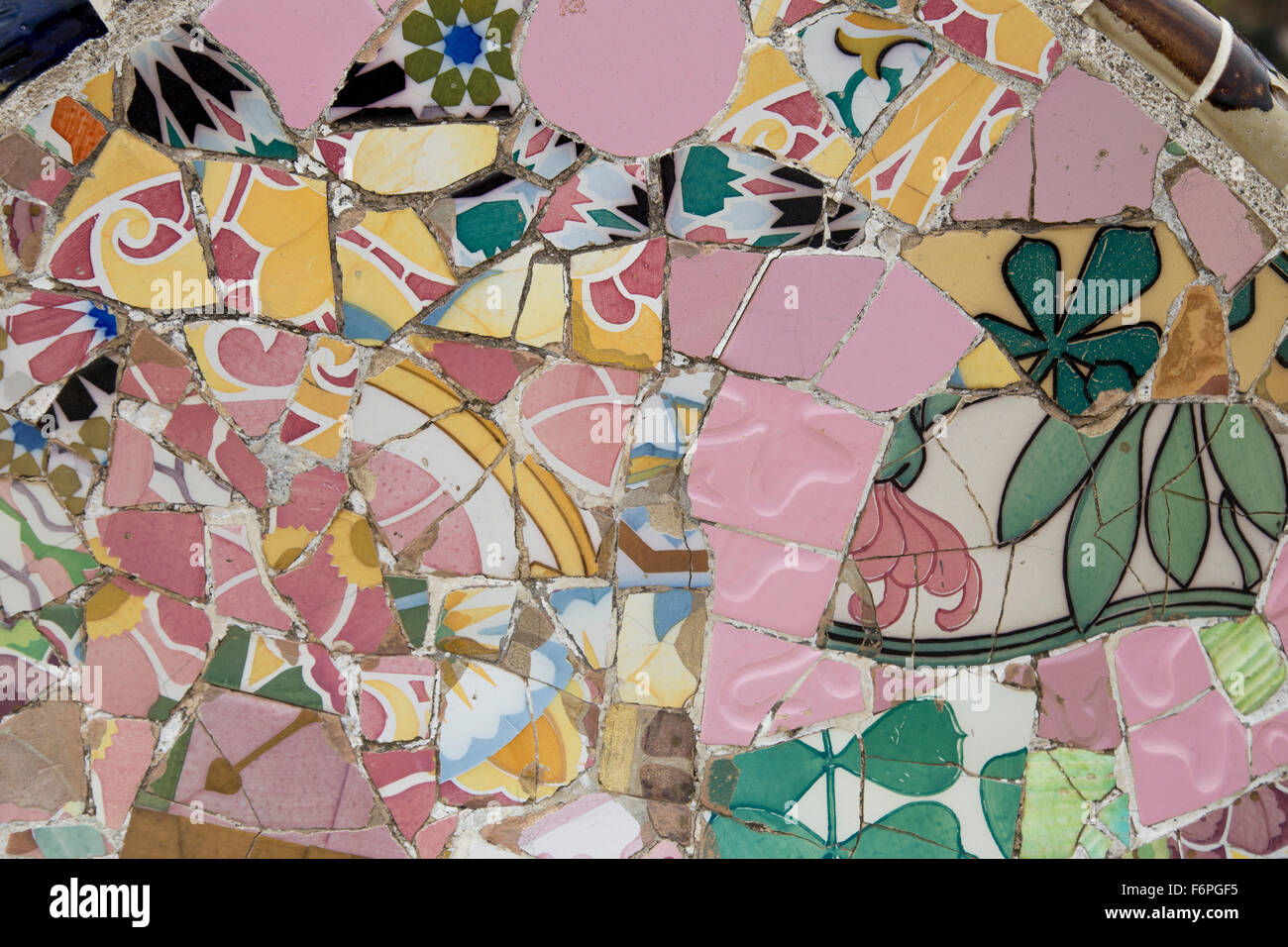 Gaudi tiles hi-res stock photography and images - Alamy