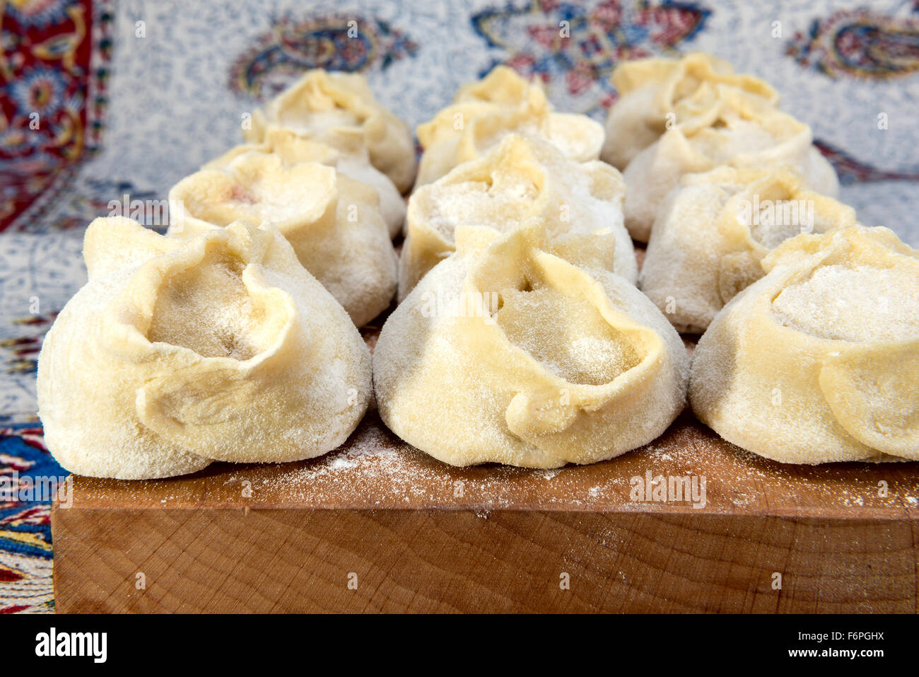 Manti in flour hi-res stock photography and images - Alamy
