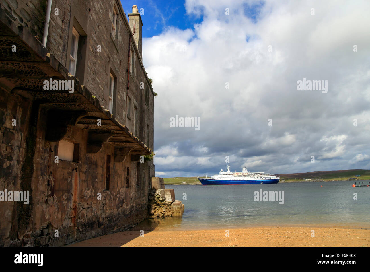 Bain's Beach The Lodberries Lerwick Shetland Islands Scotland UK Stock ...