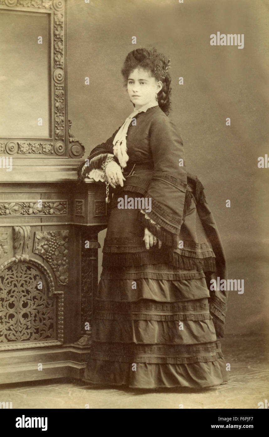 1880 fashion hi-res stock photography and images - Alamy