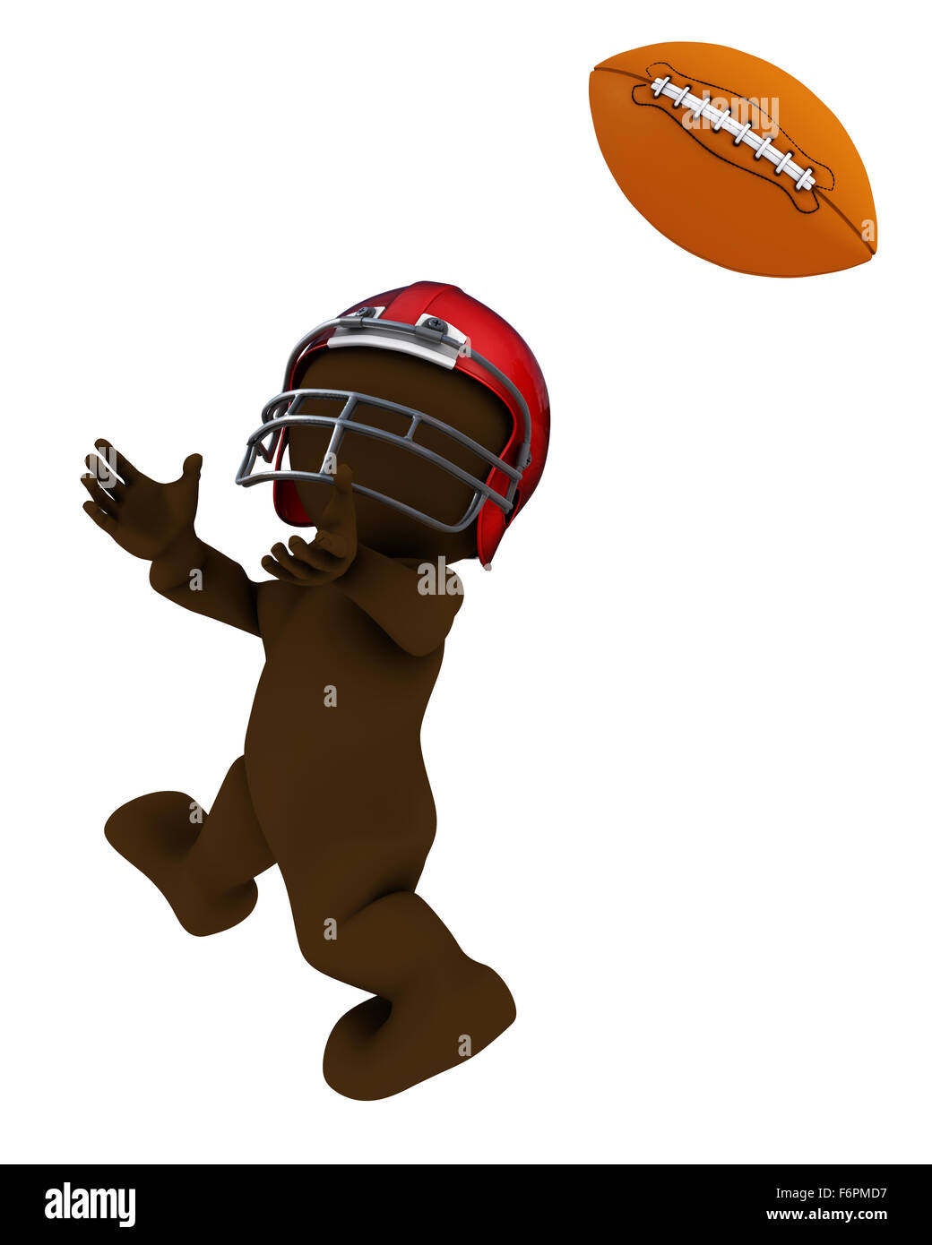 Helmet render Cut Out Stock Images & Pictures - Alamy