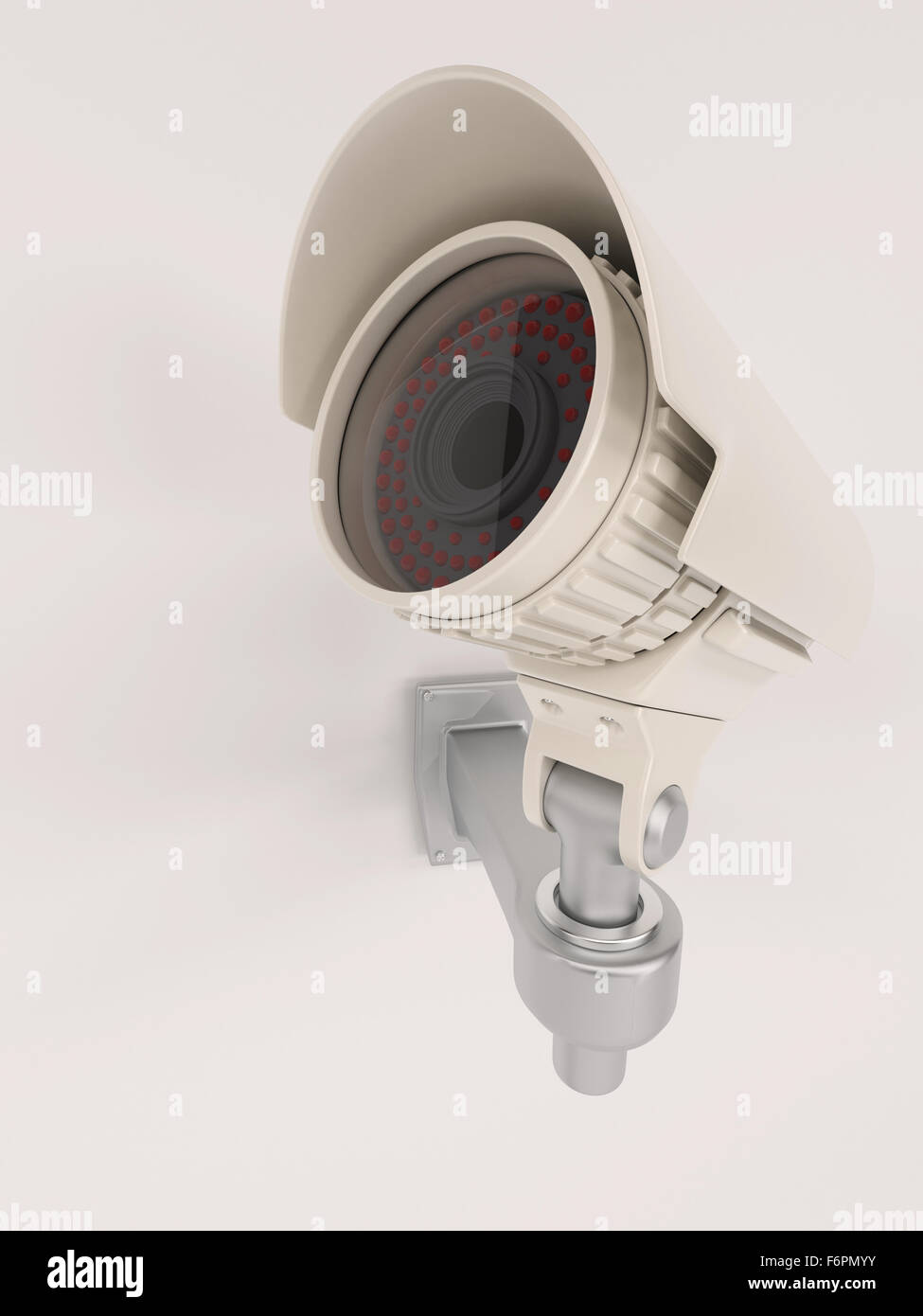 3D Render of CCTV Security Camera Stock Photo - Alamy