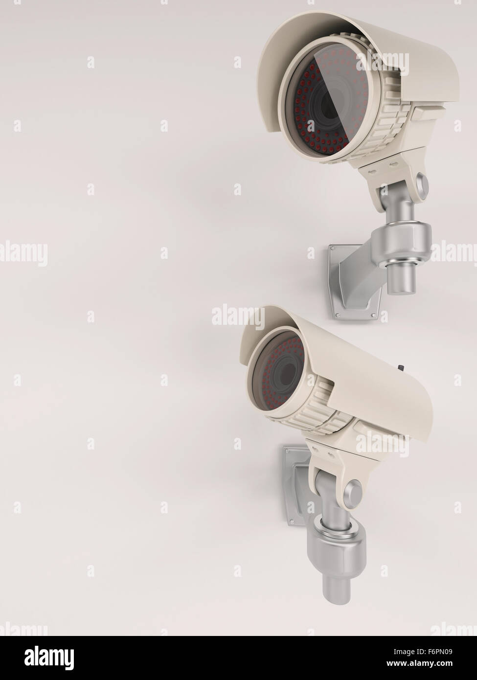3D Render of CCTV Security Camera Stock Photo - Alamy
