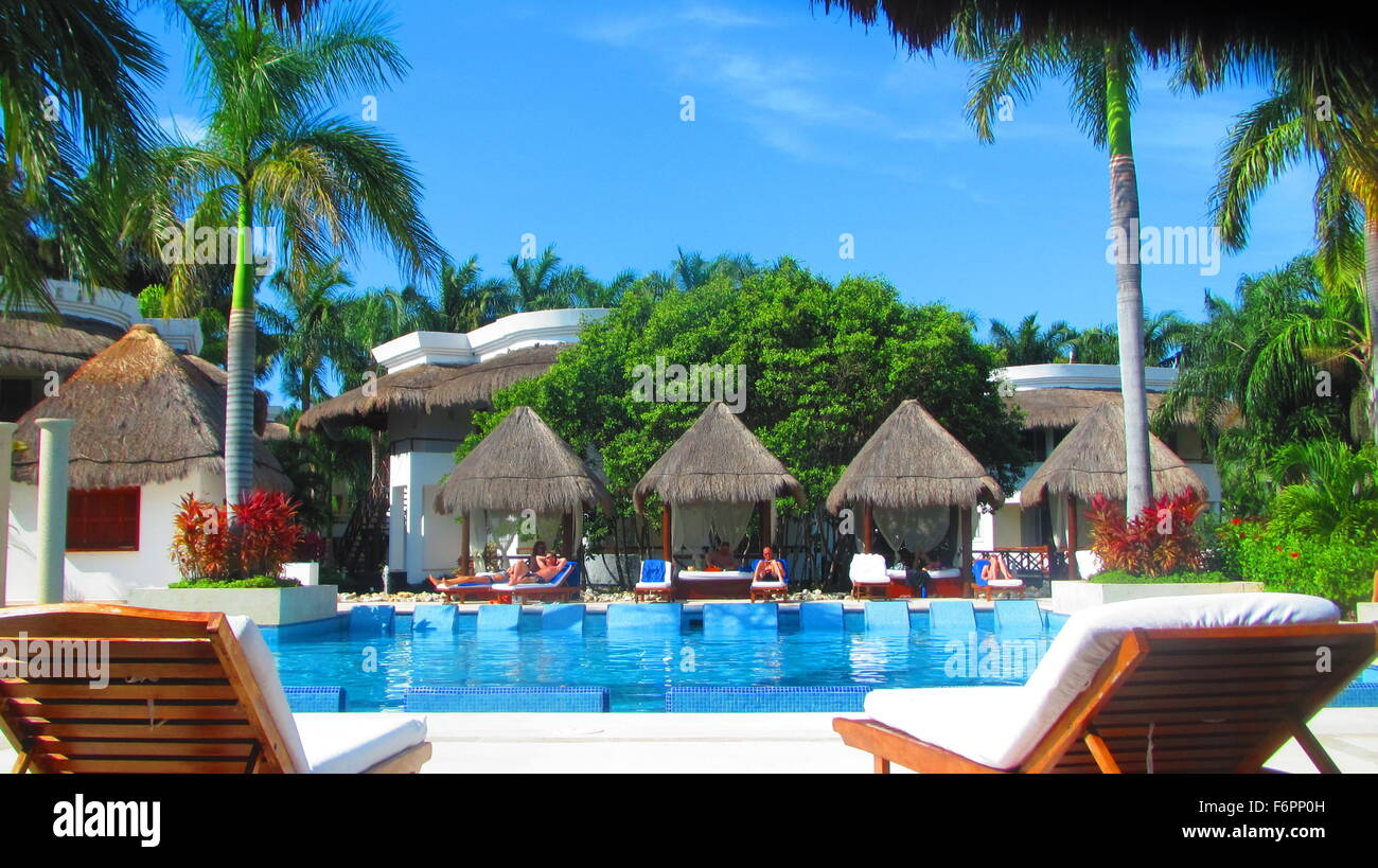 The beautiful Grand Princess Resort and Spa in the Mexican Riviera Maya ...