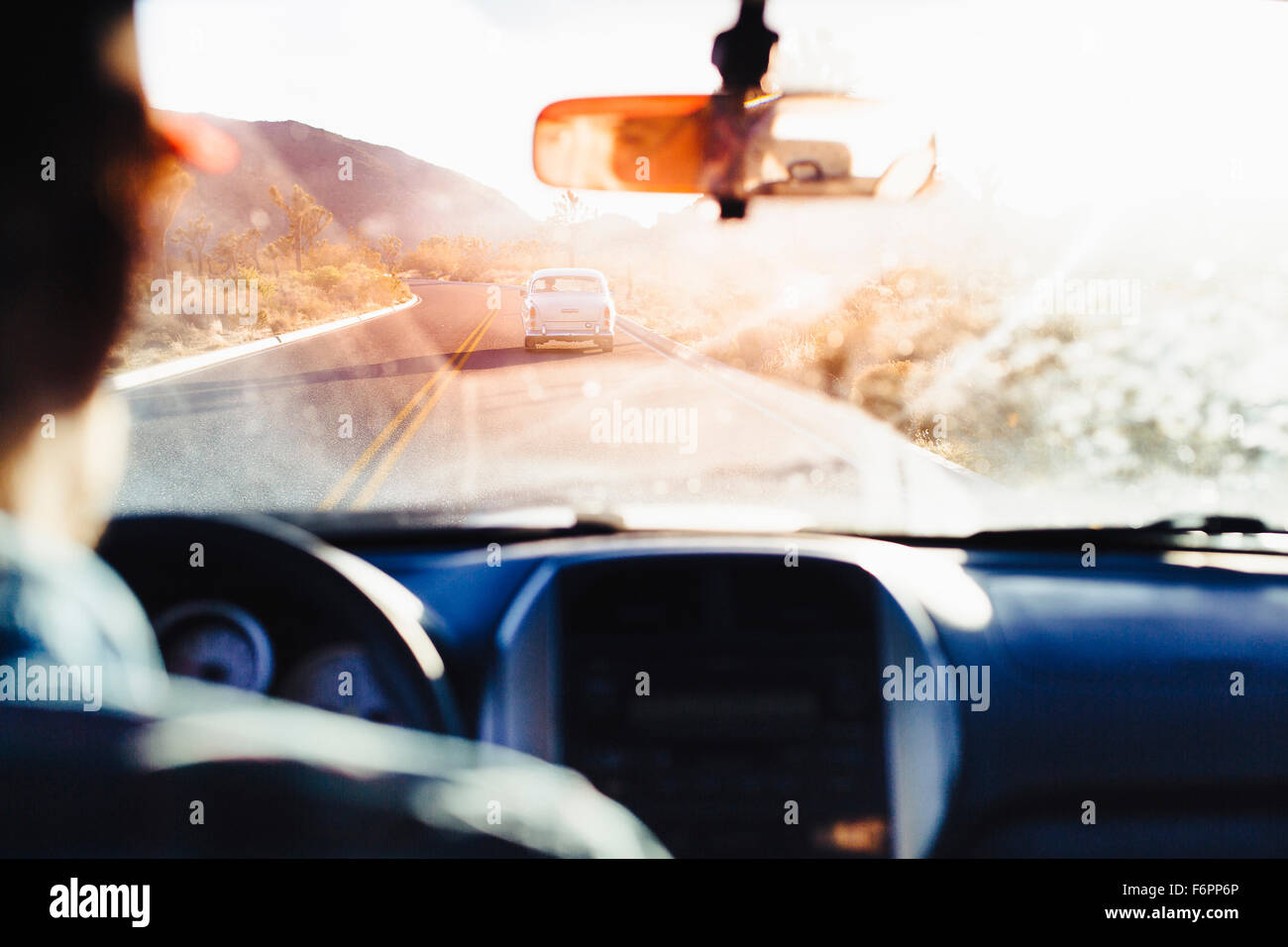 Old man driving car hi-res stock photography and images - Alamy