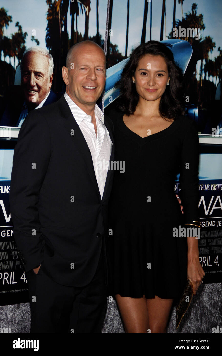 Emma Heming Willis And Bruce Willis Stock Photos & Emma Heming Willis ...