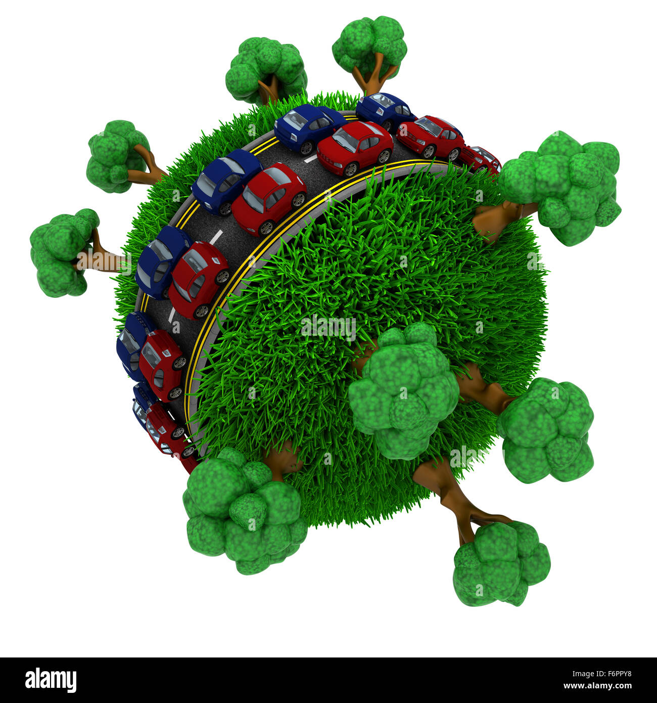 Around the country Cut Out Stock Images & Pictures - Alamy