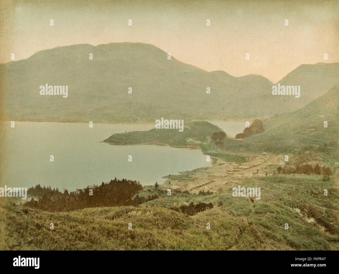 Mikado Palace on Lake Hakone, Japan Stock Photo - Alamy