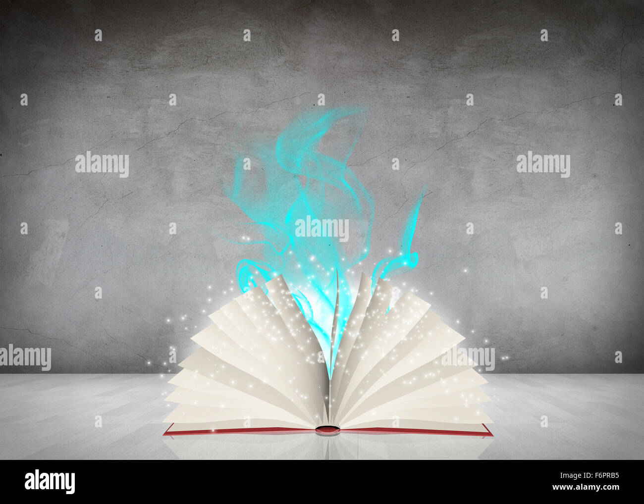 Blue open book reading hi-res stock photography and images - Alamy